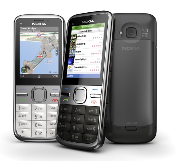Nokia lanza al Nokia C5-00 5MP