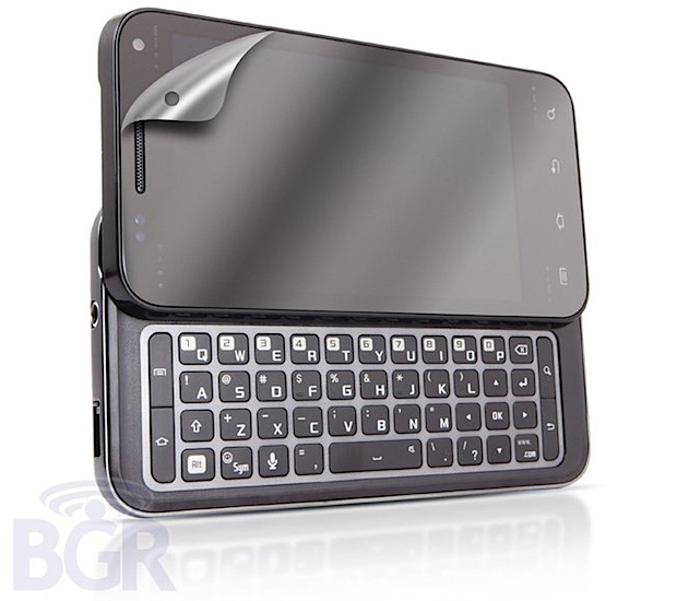 Misterioso smartphone Android de Samsung con teclado revelado